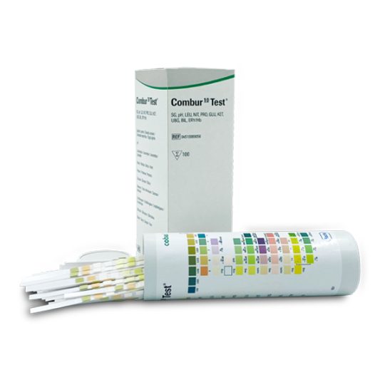 Tiras Combur 10 Test 100 pzas – Eypro